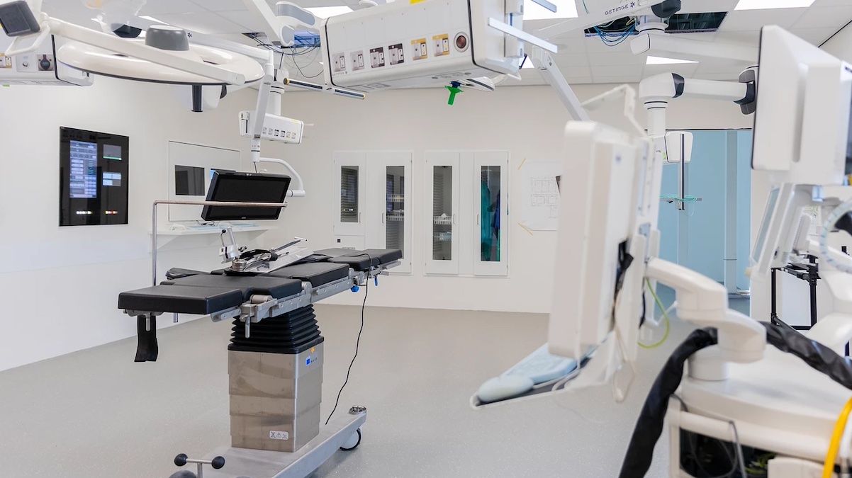 Oefenenen in mock-up van nieuw operatiecentrum UMCG - ICT&health | Het ...